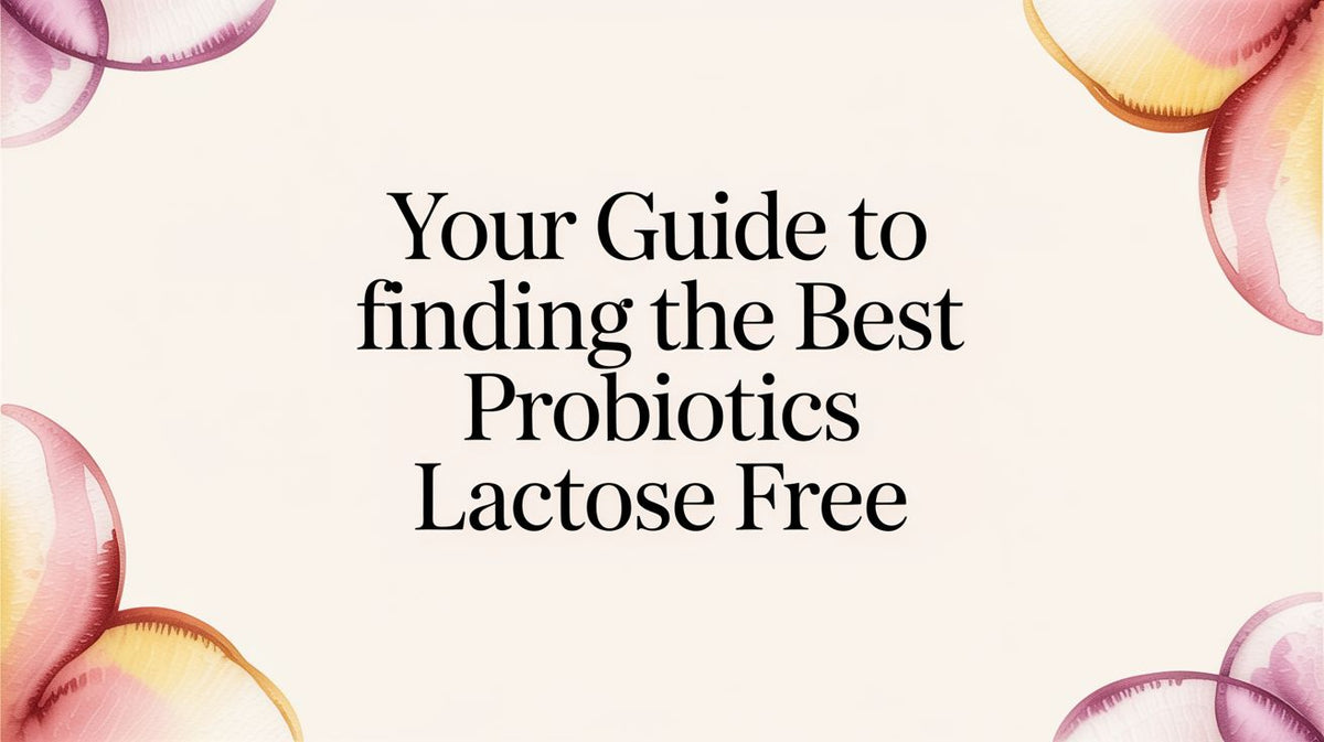 Your Guide to Finding the Best Probiotics Lactose Free – Yuve